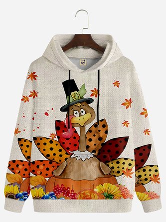 Thanksgiving Turkey Casual Hoodie | hardaddy