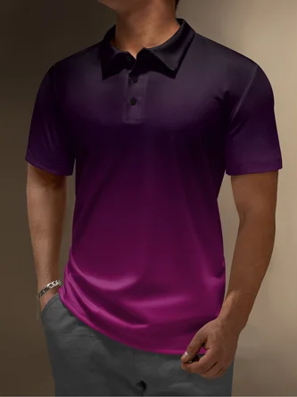 Hardaddy Moisture-wicking Golf Polo Gradient Color | hardaddy