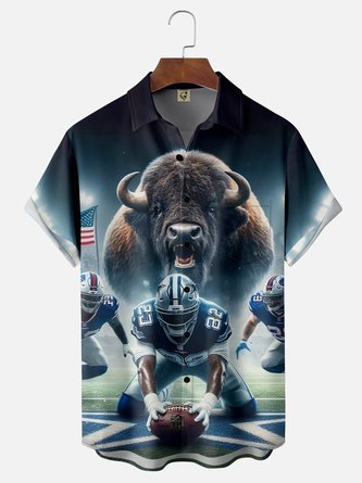 Moisture-wicking New York State American Football Art Buffalo Chest ...