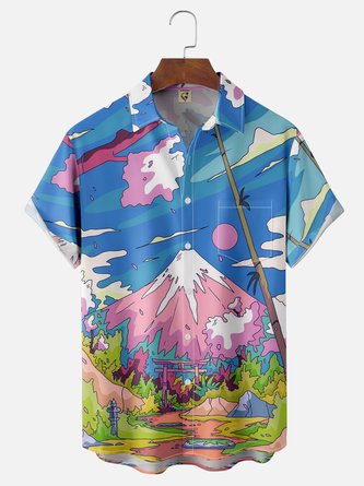 Hardaddy X Artist Stephen Wade Moisture-wicking Landscape Mount Fuji ...
